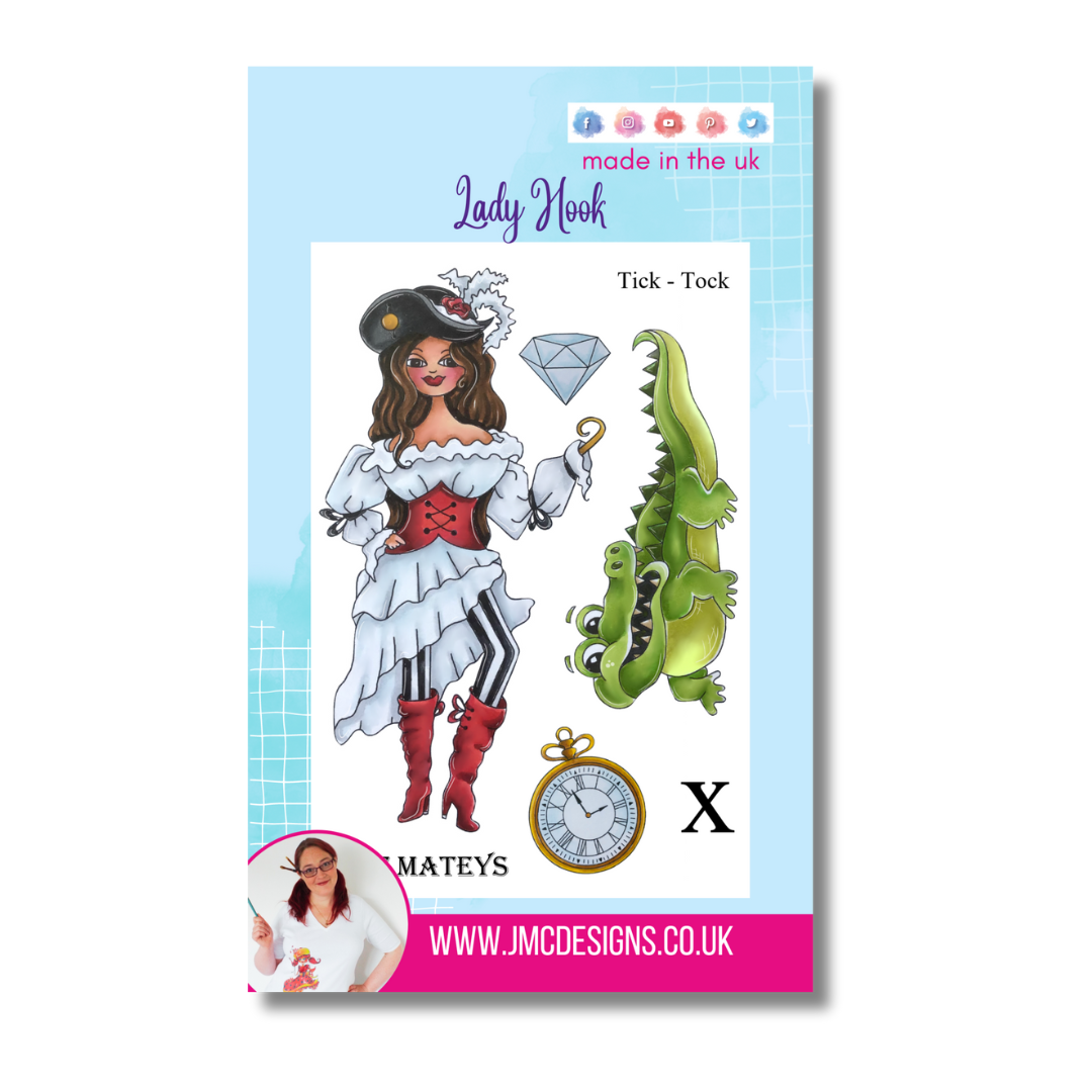 Swashbuckling Sweethearts - Lady Hook (A6) – JMC Designs